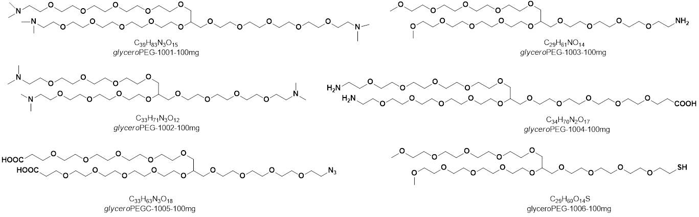 PEG LINKERS and LIPIDS – AX Molecules Inc